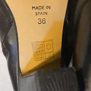 Office London | Shoes | Office London Black Leather Ankle Boots With ...